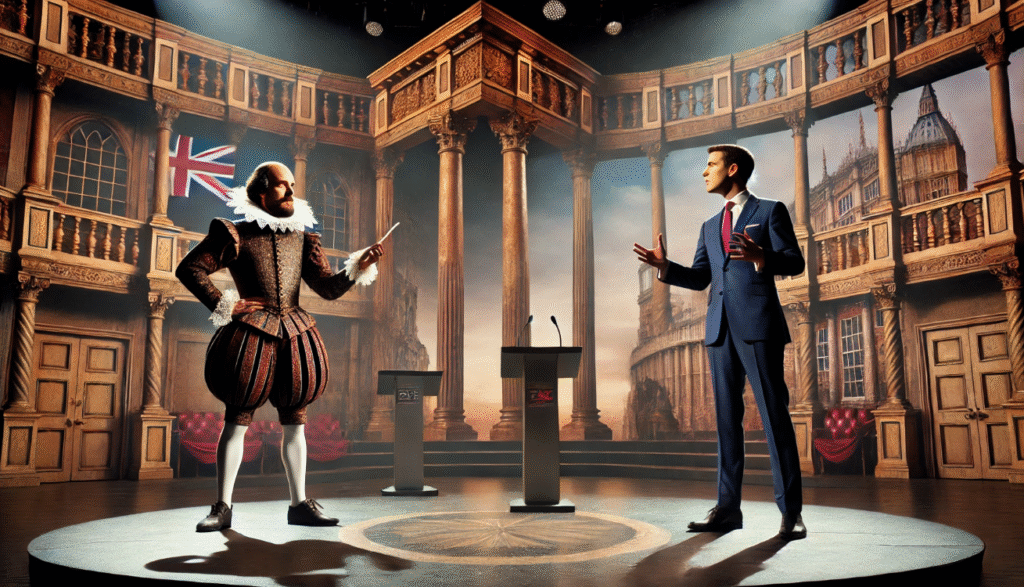 Shakespeare’s reaction to political unrest in his works