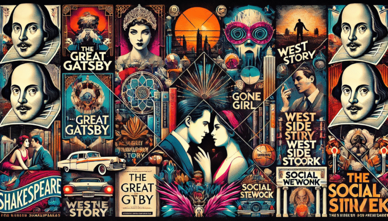 Explore Shakespeare’s influence on modern literature