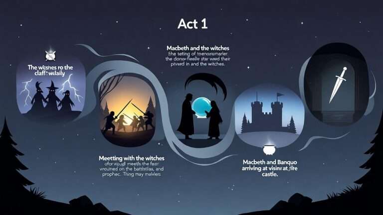 Plot of Macbeth Act 1: Scene Summary & Analysis