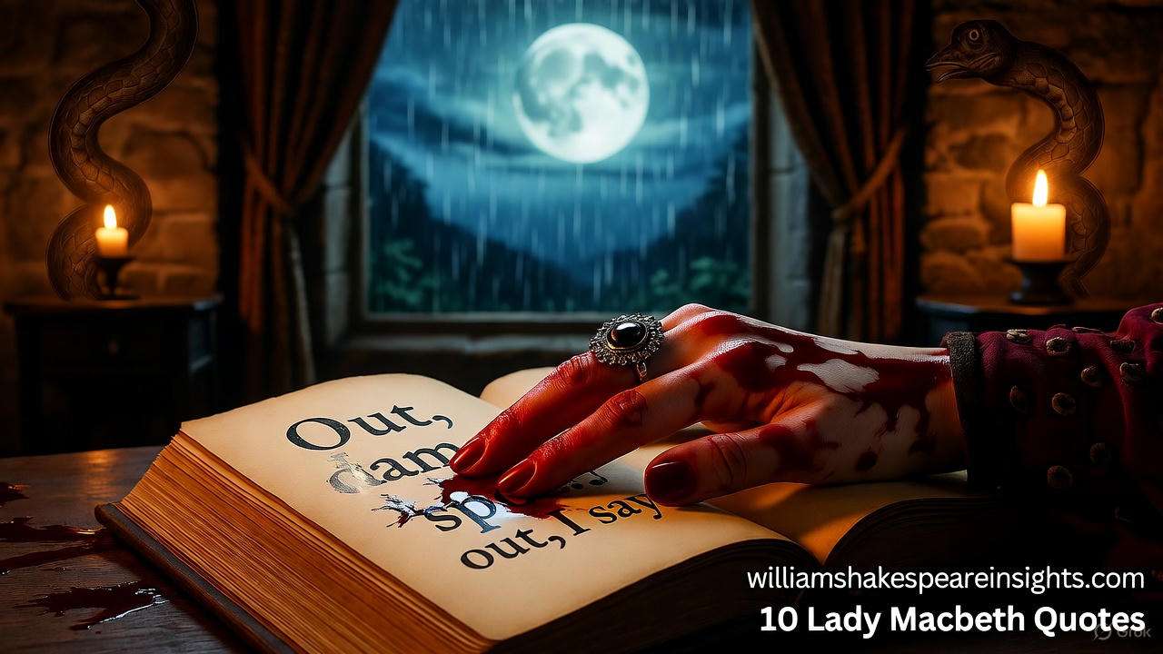 10 Lady Macbeth Quotes: Ambition & Turmoil