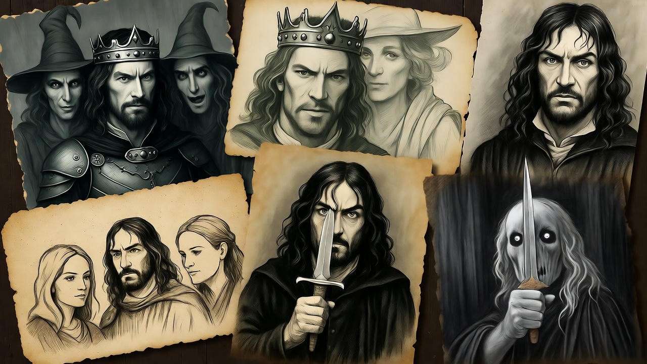 Macbeth Drawing Ideas: Step-by-Step Sketches