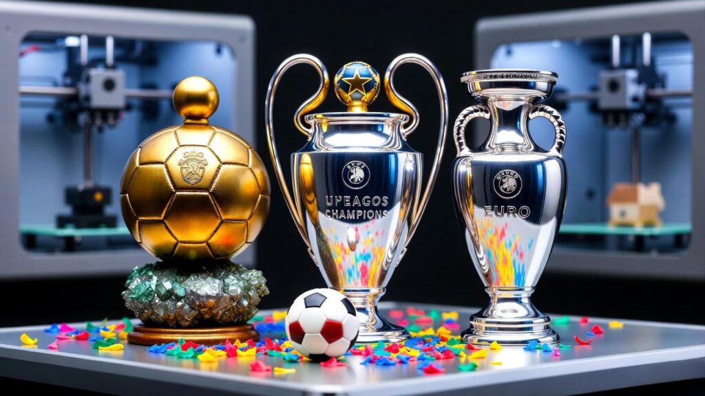 Best European Football Player Trophy 3D Model 2025 – Top 10