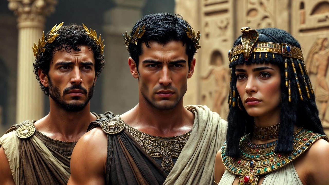Octavian, Antony and Cleopatra in Shakespeare's Tragedy