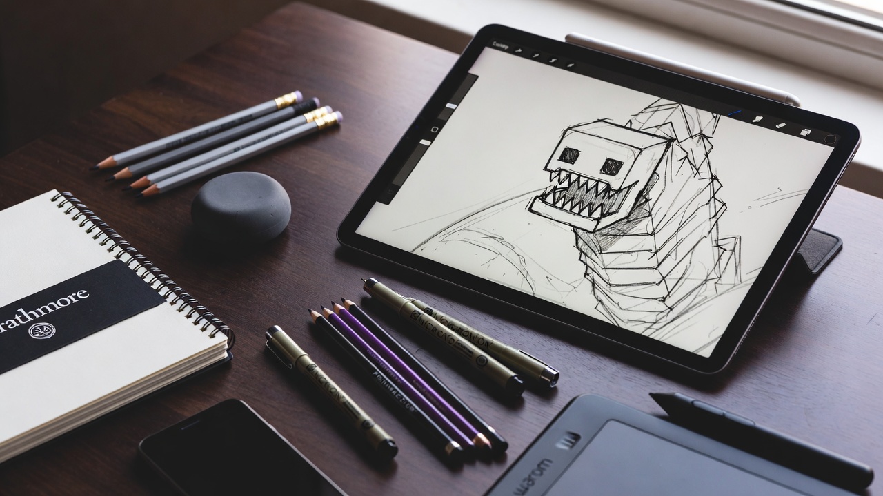 How to Draw Wither Storm from Minecraft: Easy Guide
