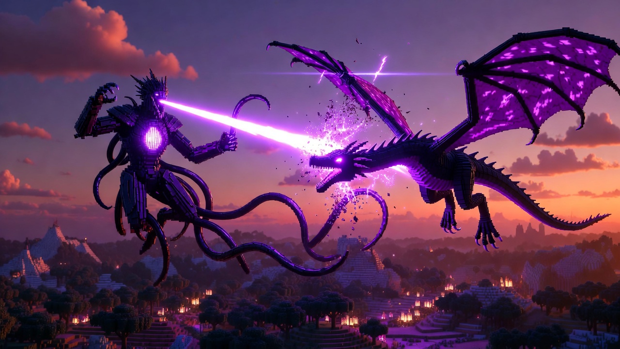 How to Draw Wither Storm from Minecraft: Easy Guide