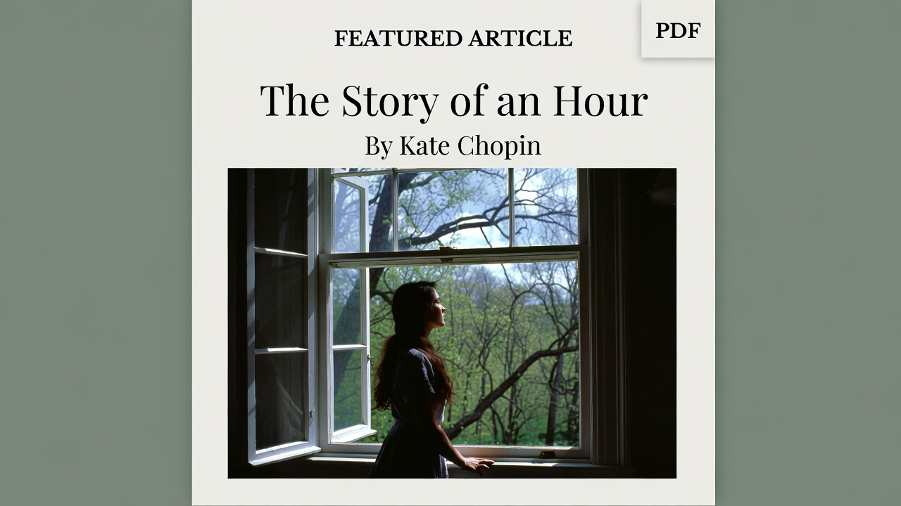The Story of an Hour PDF: Full Text + Analysis