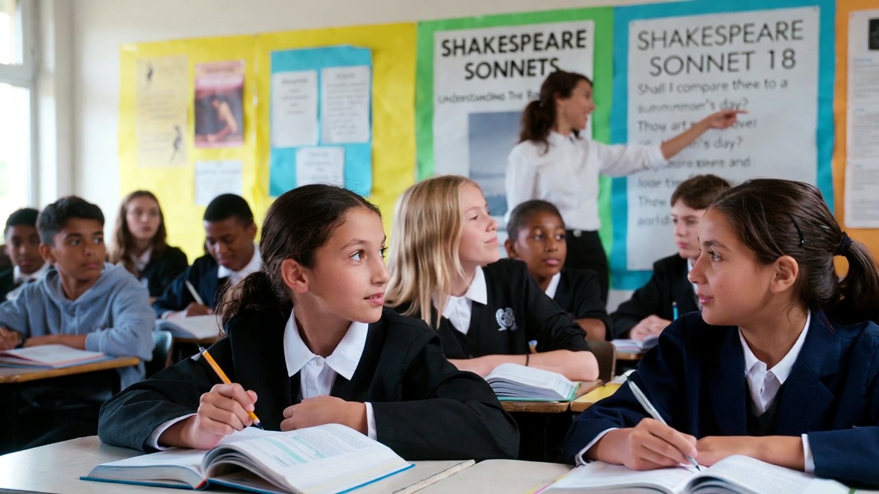Teaching Poem: Guide to Shakespeare Sonnets in Class