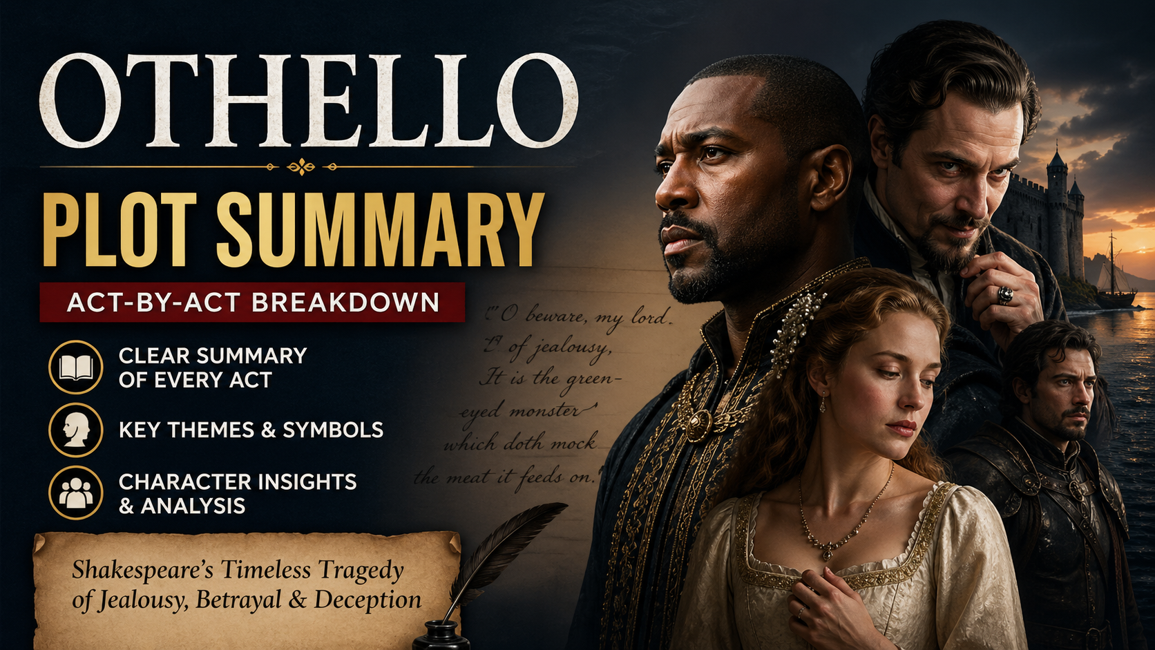 Othello by William Shakespeare – Summary & Themes