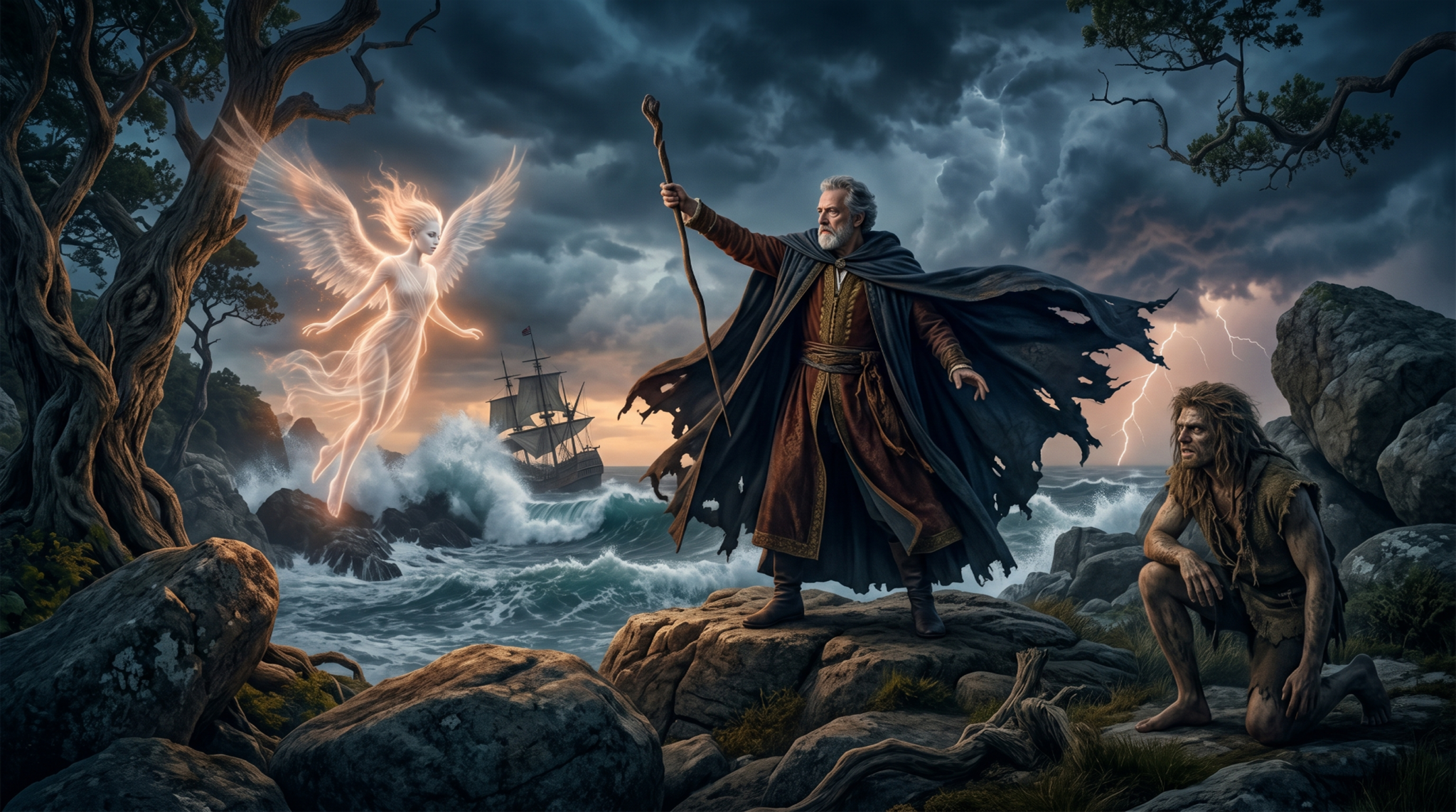 The Tempest Outline: Scene-by-Scene Summary & Themes