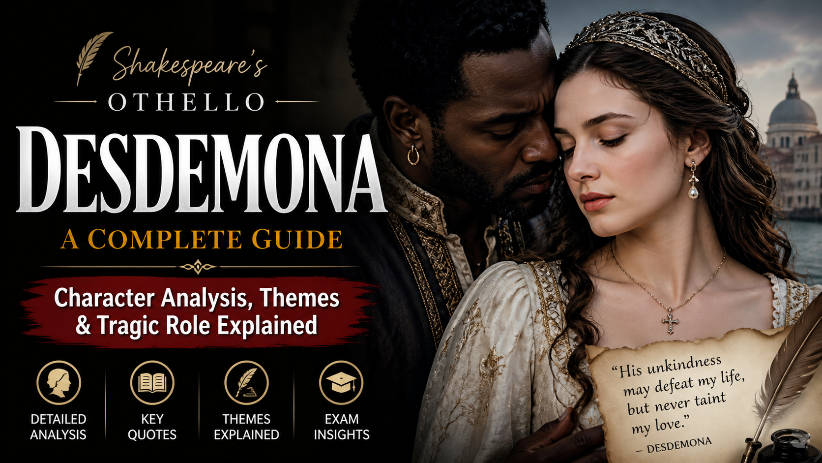 Desdemona Othello: Character Analysis & Themes